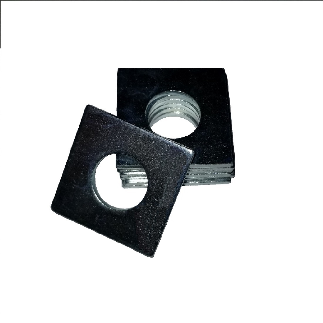 Square OD Washer - 0.410 ID X 0.940 OD X 0.120 Thick, Spring Steel ...